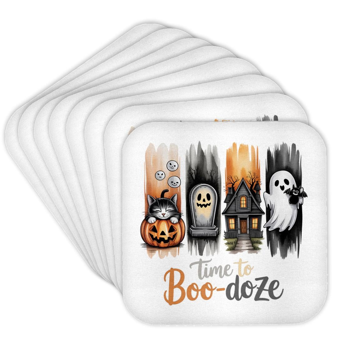3drose, Time to Boo-doze. Amazing Brushstroke Art. Funny Halloween Gift ...