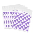 3drose, Triangle Pattern - Purple and White Retro Diagonal Geometric ...