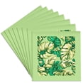 3drose, Tropical Leaves Camouflage Banana and Monstera Light Green ...