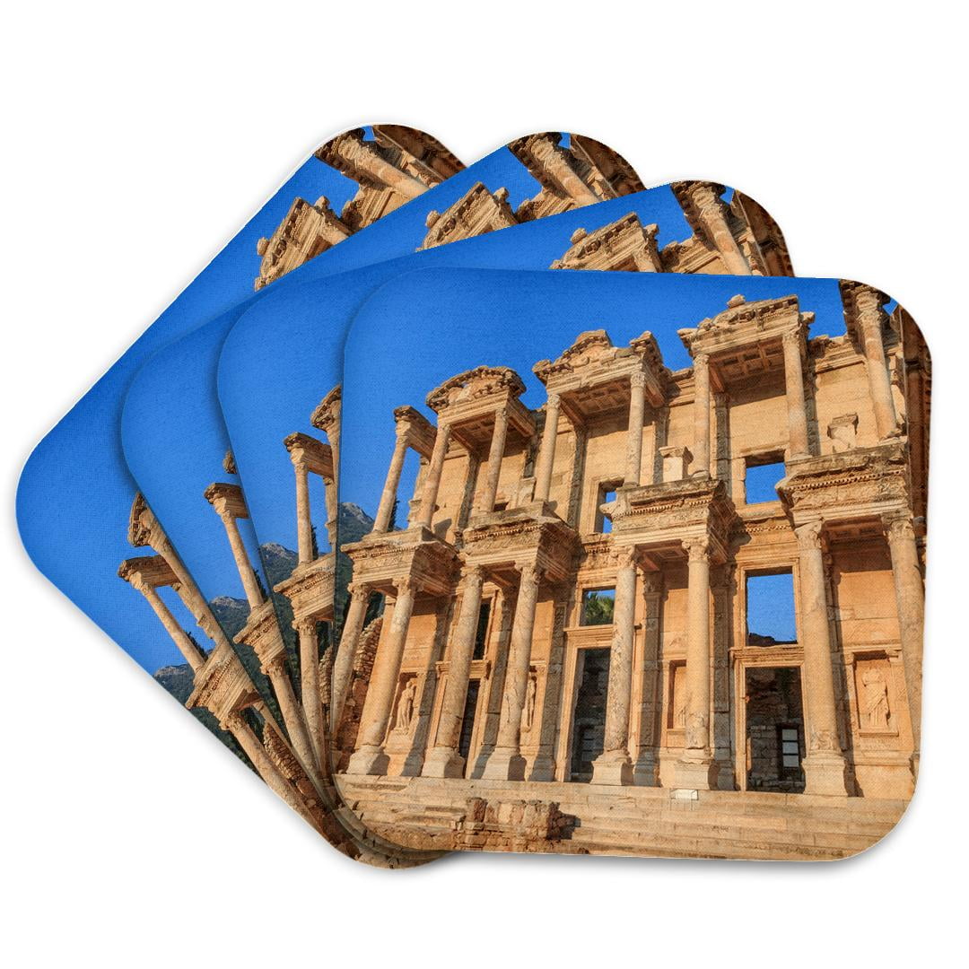 3drose, Turkey, Izmir, Selcuk, Ancient City Ephesus. Library of Celsus ...