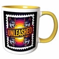 3drose, Unleashed Text and Images of Fierce Dogs. Sarcastic Art Gift ...