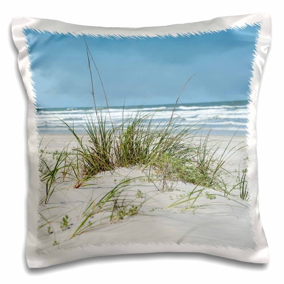 3drose, Usa, Florida, New Smyrna Beach, 16x16 inch Pillow Case ...