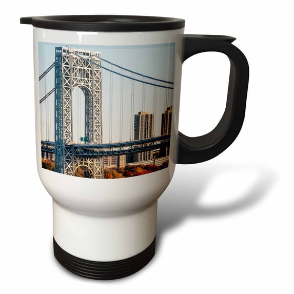 3drose, Usa, New Jersey, Hudson River Basin, View of George Washington ...