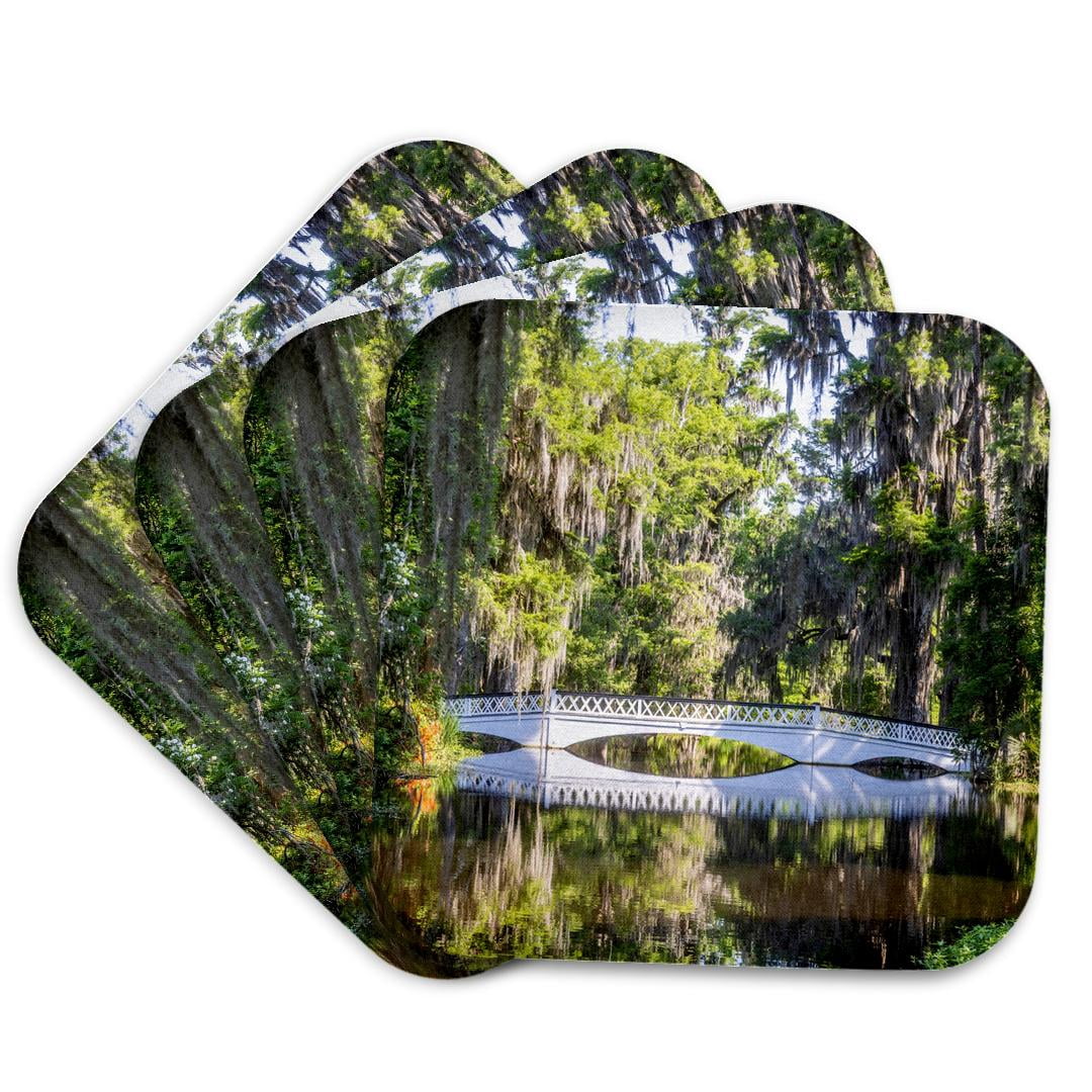 3drose, Usa, South Carolina, Charleston. Magnolia Plantation 1., Set of ...