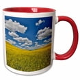 3drose, Usa, Washington State, Palouse. Canola Fields, 15oz Two-tone ...