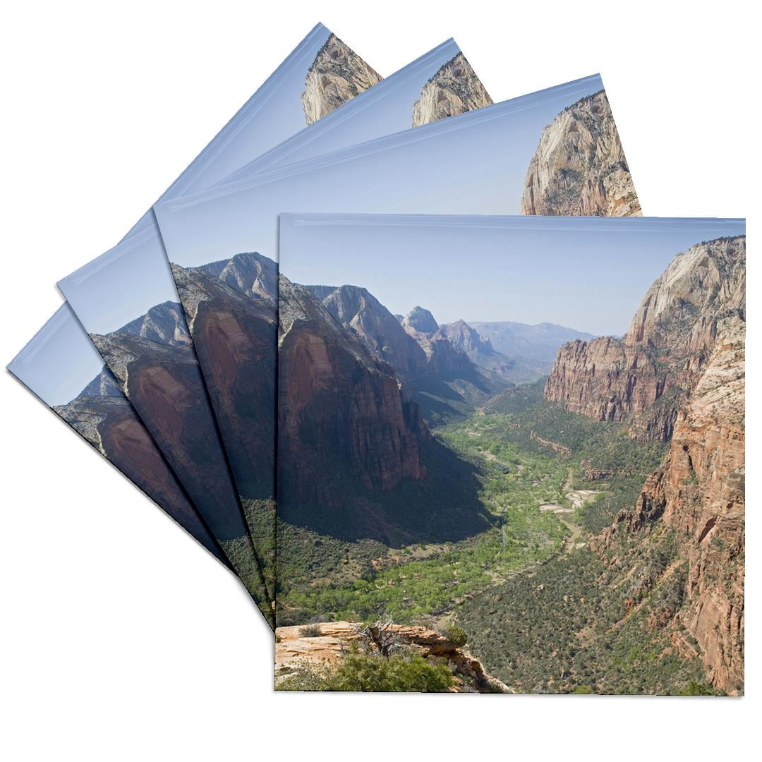 3drose, Utah, Zion Np, Angels Landing, Virgin River - Us45 Jwi0372 ...