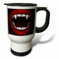 3drose, Vampire Mouth Goth Fangs Design on Dark Background, 14oz ...