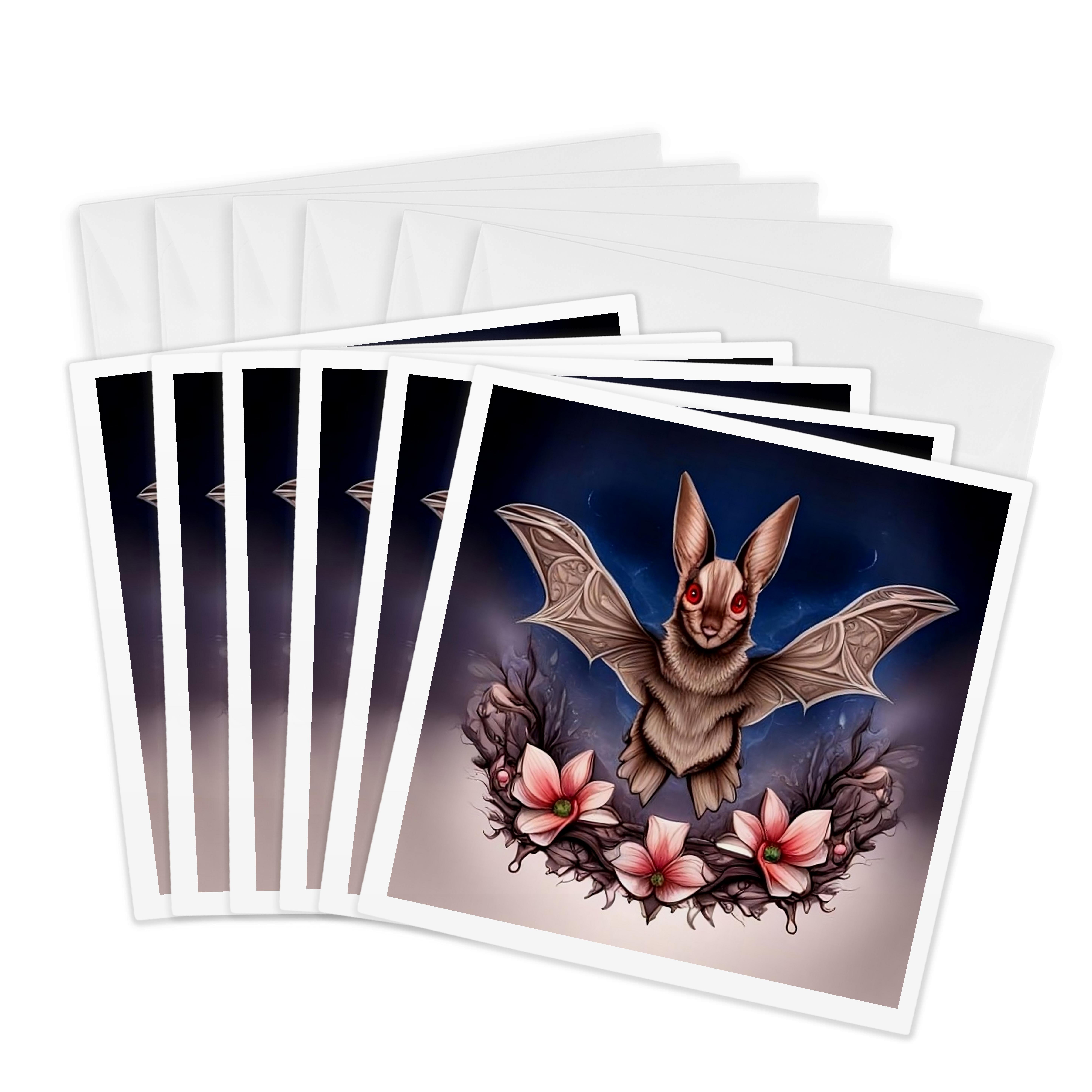 3drose, Virginia Big-eared Bat Surrounded by a Wreath of Dogwood Tattoo ...