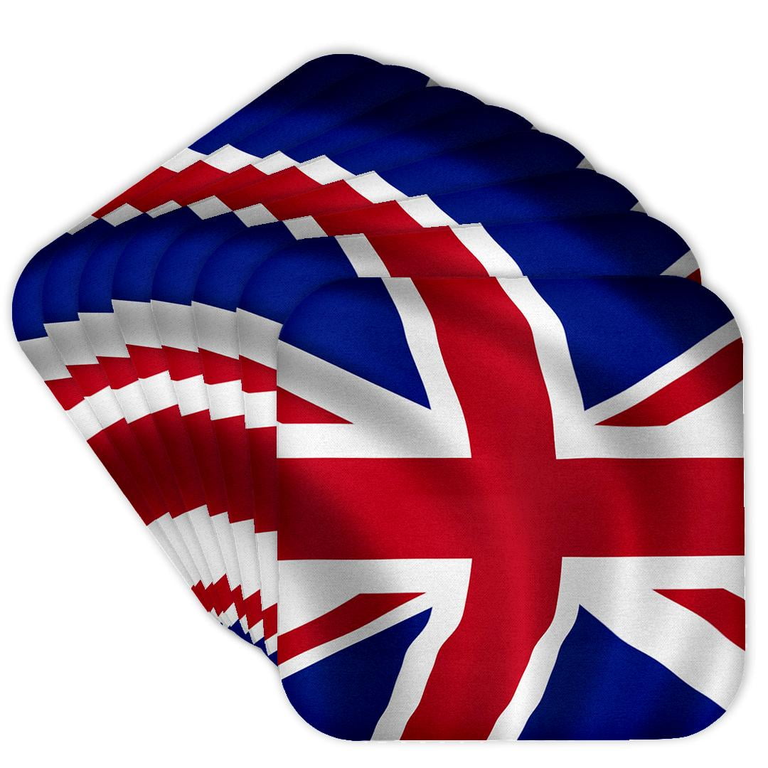 3drose, Waiving Illuminated United Kingdom British Flag Union Flag ...