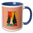 3drose, Warmest Wishes to You and Your Family Retro Christmas Tree ...