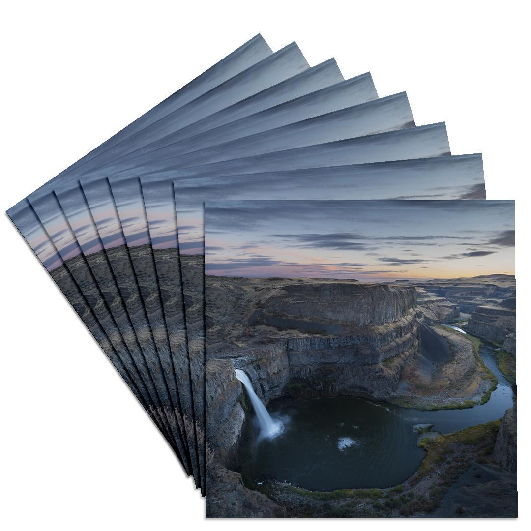 3drose, Washington State. Palouse Falls at Sunset. Palouse Falls State ...