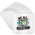 3drose, We All Need Rest to Be at Our Best Colorful Positive Text Art ...