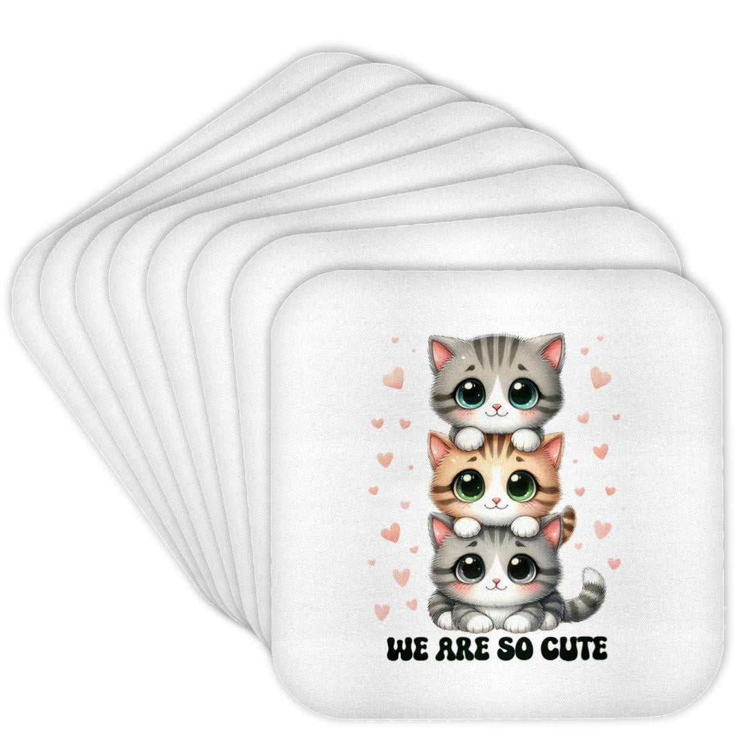 3drose, We Are So Cute Text and an Image of Three Funny Adorable ...