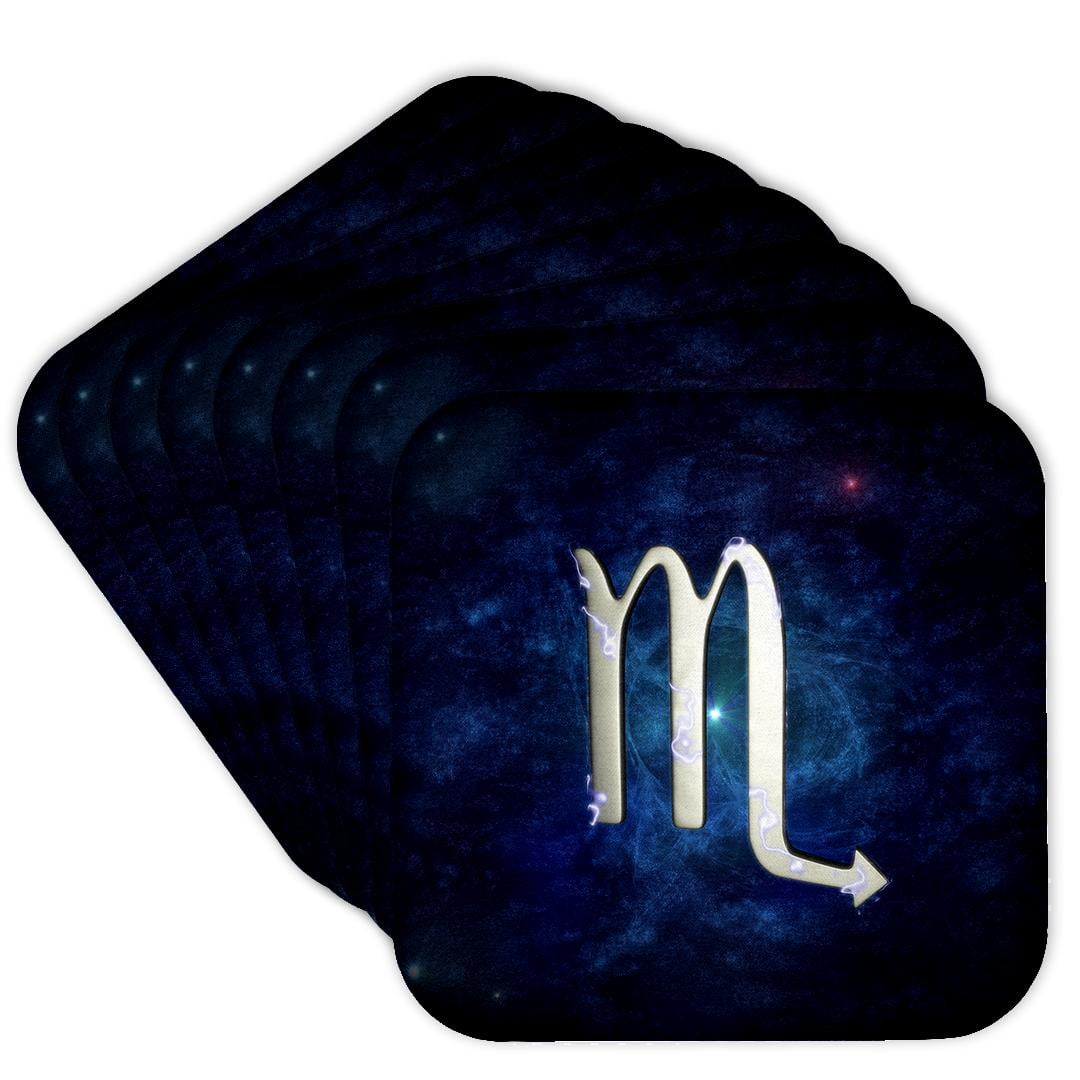3drose, Western Astrology Scorpio Symbol with Starry Space Background ...