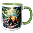 3drose, Wild Brown Bear Animal in Wild Jungles. Cool Decorative Art ...