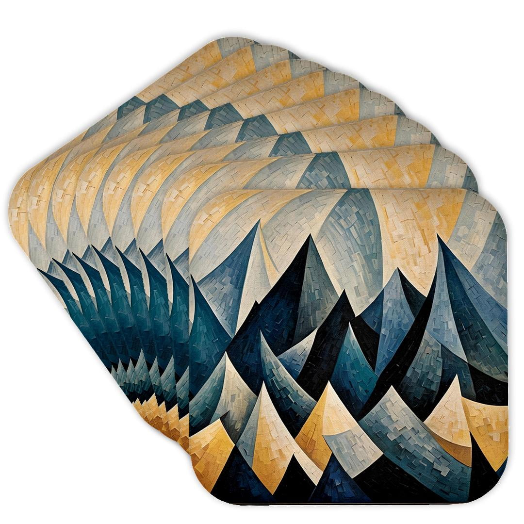 3drose, Wild Water Rapids Hitting Rocks 2, Set of 8 Coasters - Cork ...