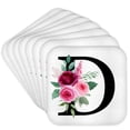 3drose, Wonderful Letter D. Rose Flower Monogram. Chic Personal Art ...