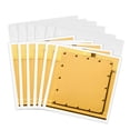 3drose, Yellow Metal Plate with Bolts. Free Space to Add Text, 6 ...