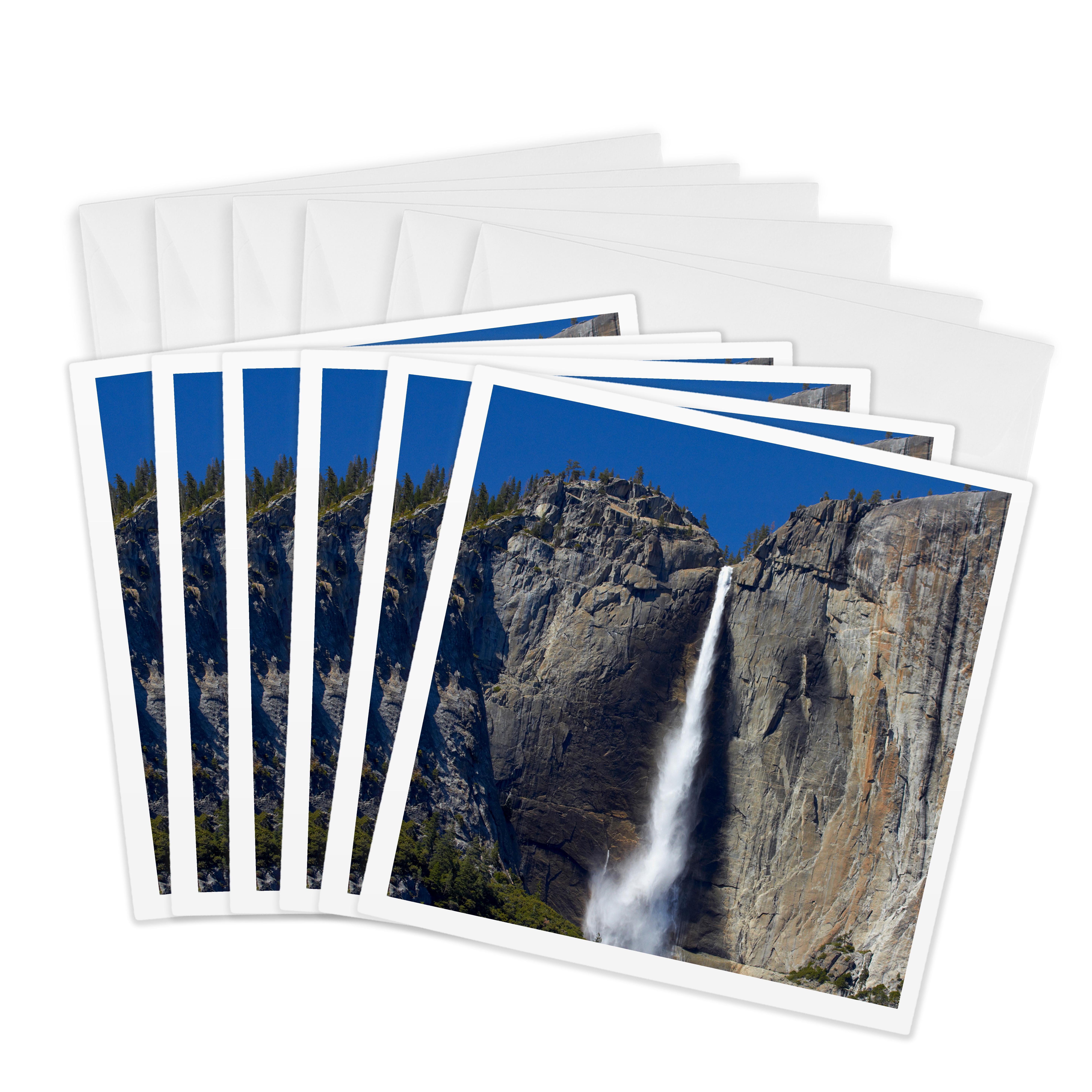 3drose, Yosemite Falls, Yosemite Valley, Yosemite, California, Usa, 6 ...