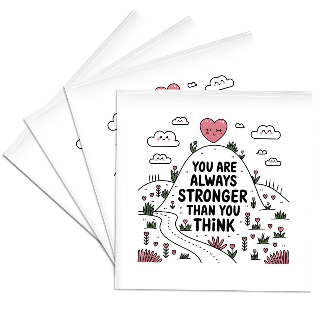 3drose, You Are Always Stronger Than You Think Positive, Optimistic Art ...