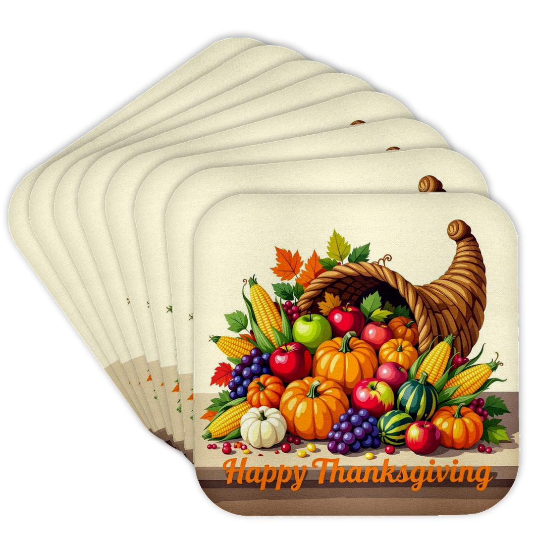 3drose, a Cornucopia on the Table. Fruits, Vegetables. Happy ...