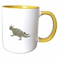 3drose, a Detailed Horned Toad Vector Illustration, 11oz Two-tone ...