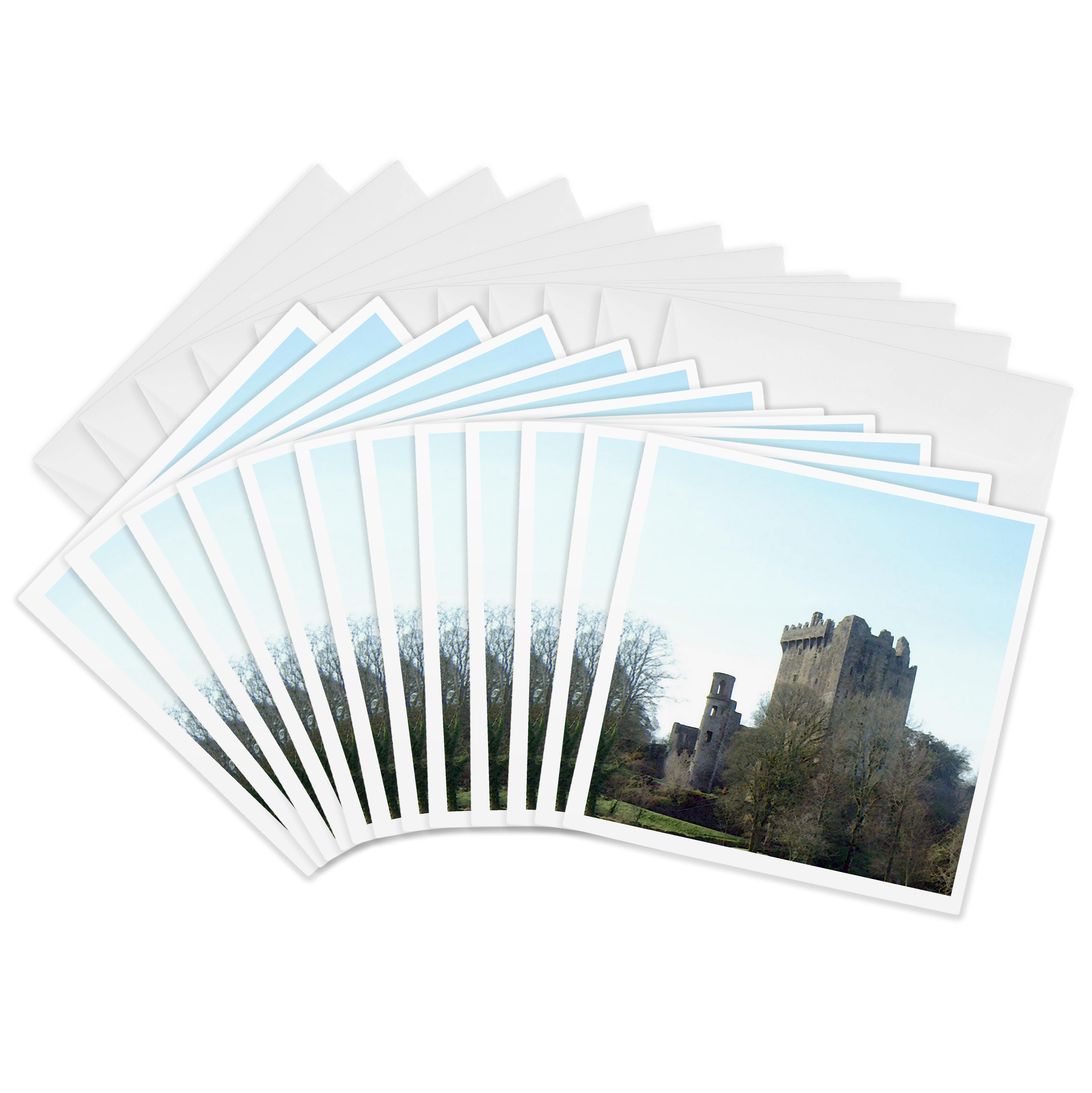 3drose, a Digital Crosshatch of the Blarney Castle in Ireland, 12 ...
