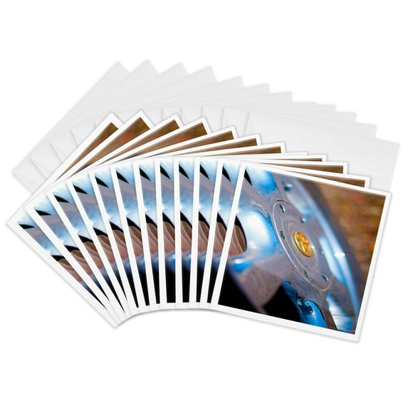 3drose, a Hub Cap on a Tire Taken Very Close Up and Given Vibrant ...