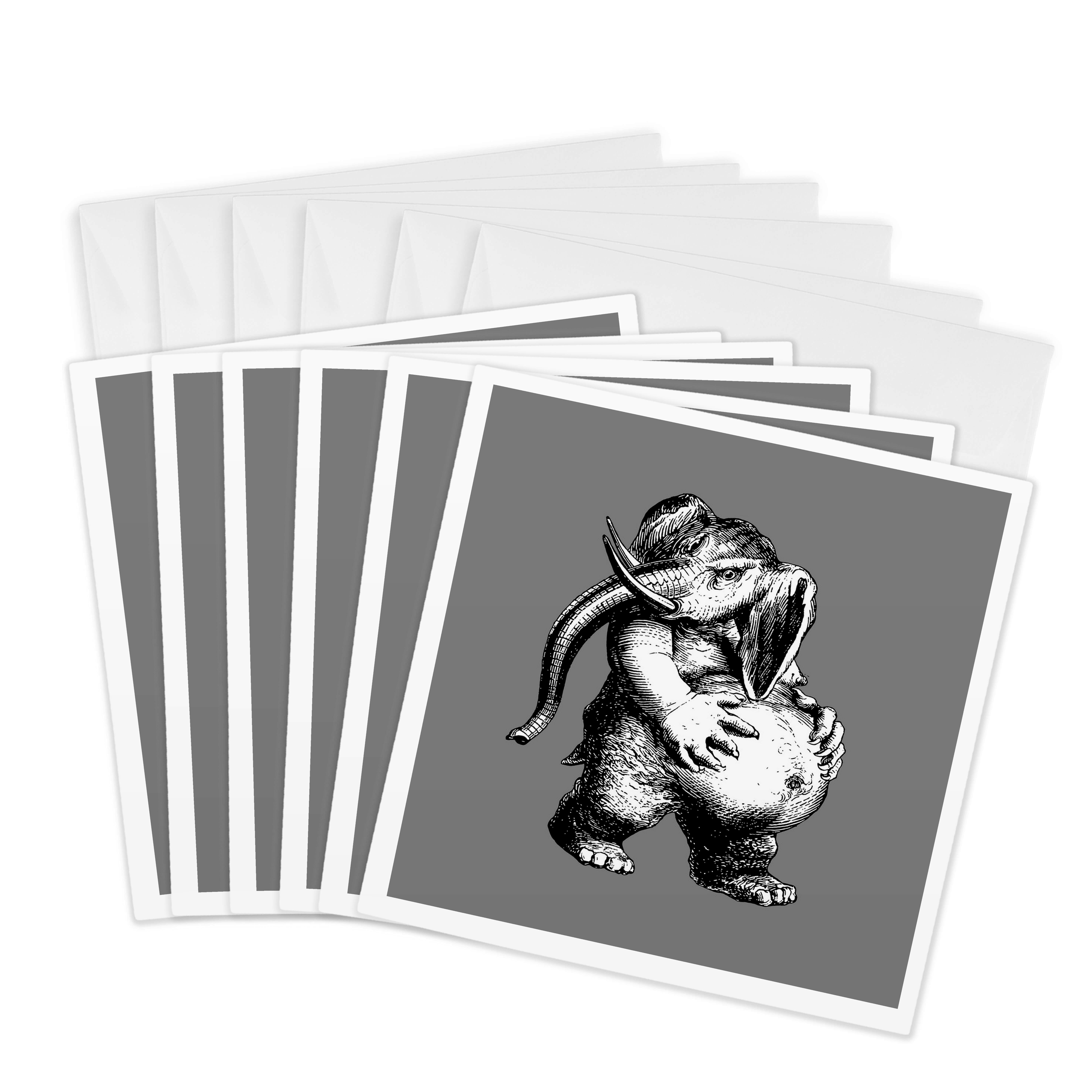 3drose, a Monstrous Gluttonous Demonic Animal Dictionnaire Infernal Cut ...