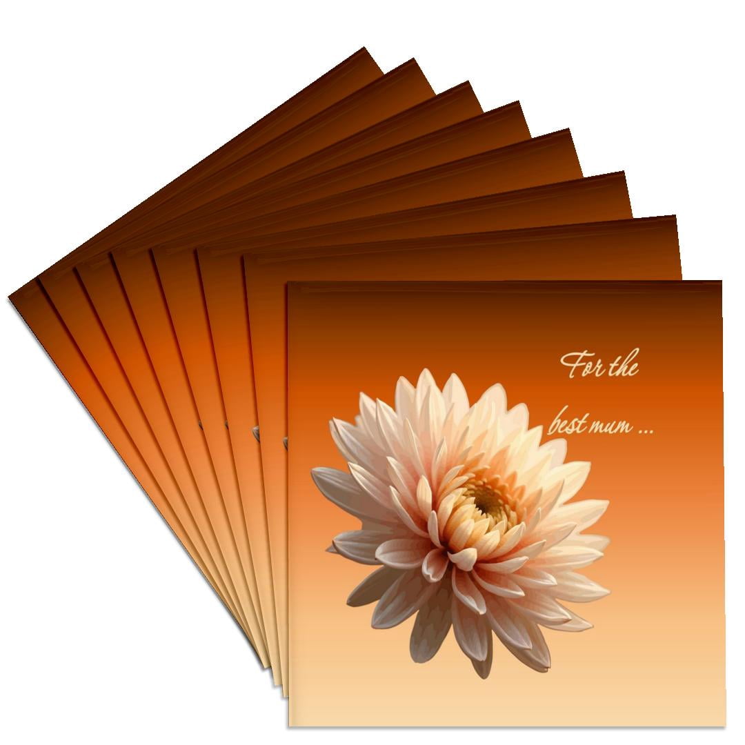 3drose, for the Best Mum Greeting with Pale Peach-colored Chrysanthemum ...