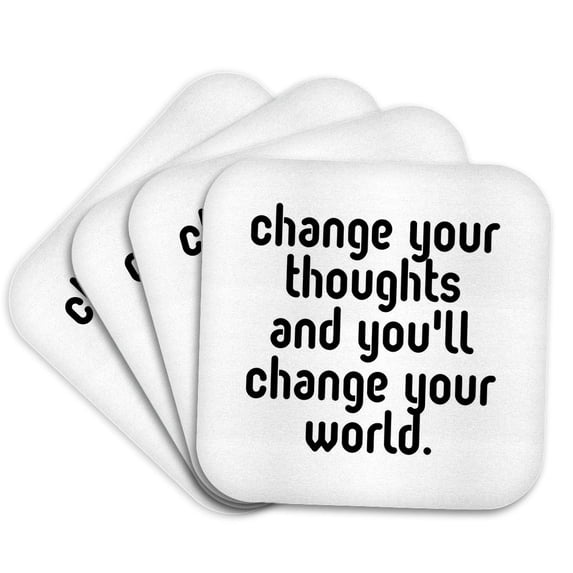 3drose, on White Change Your Thoughts and You Will Change Your World ...