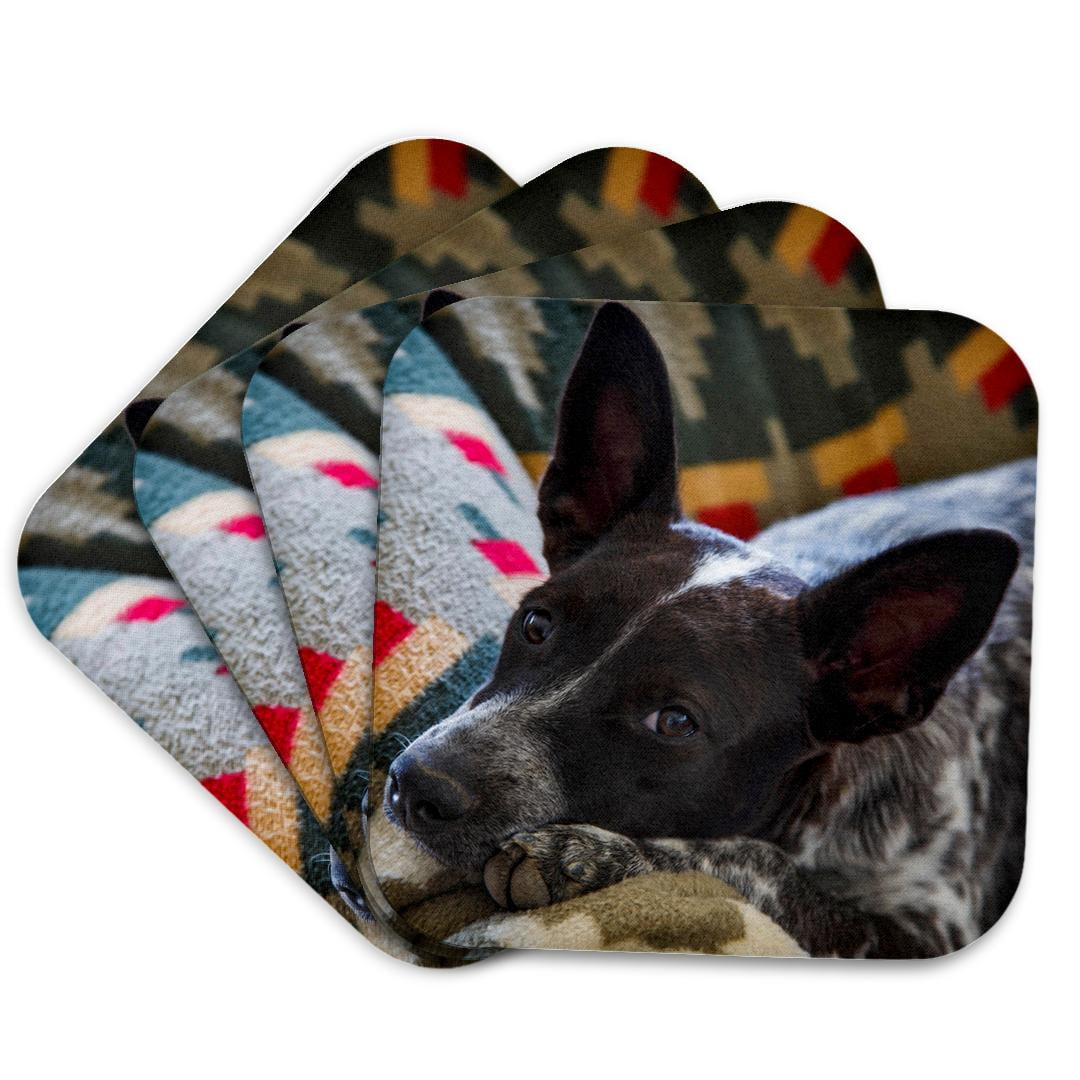 3drose, the Australian Cattle Dog., Set of 4 Coasters - Cork - Walmart.com