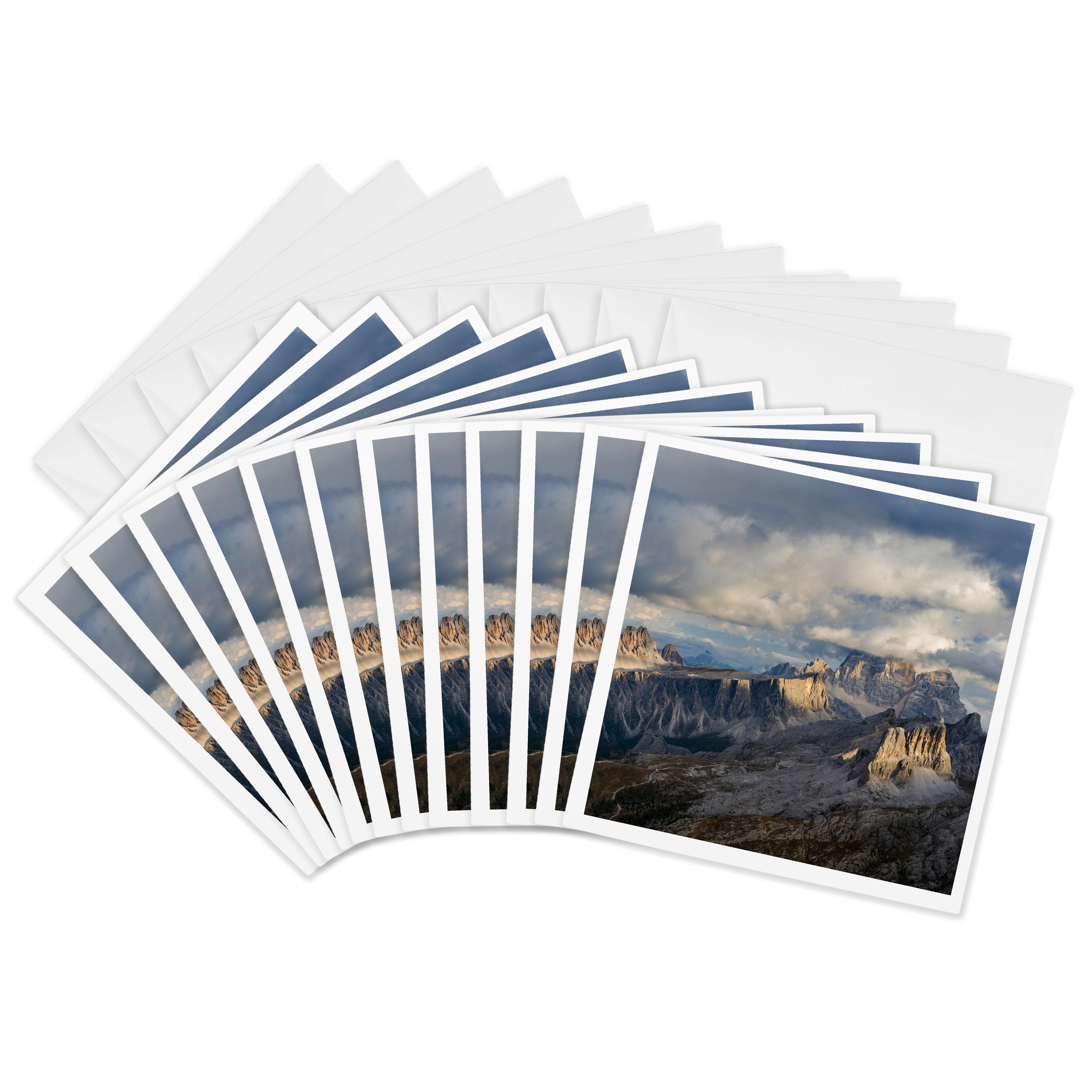 3drose, the Dolomites in the Veneto. Monte Pelmo, Croda Da Lago, Averau ...