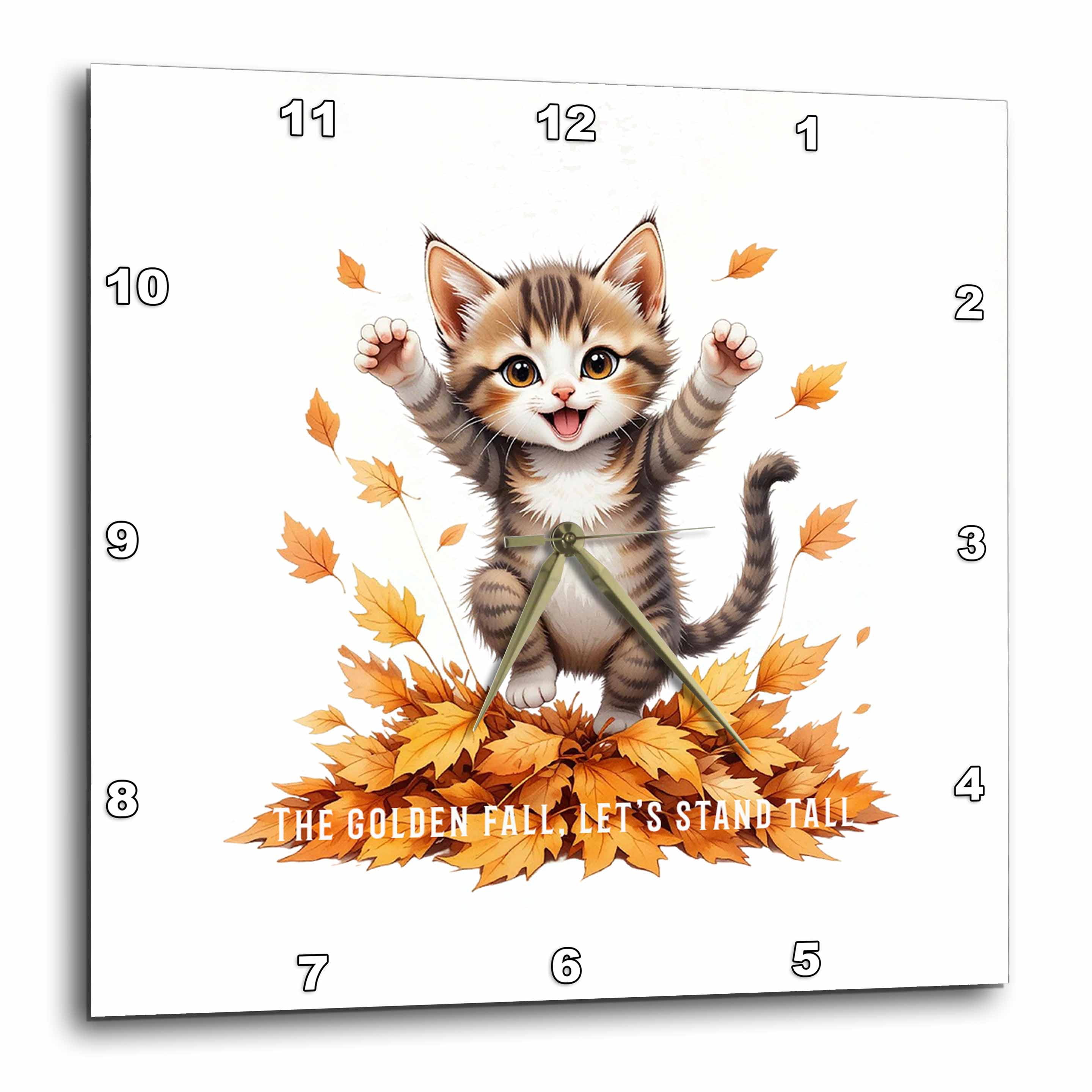 3drose, the Golden Fall, Let Us Stand Tall, Leaves and Playing Kitten ...