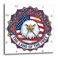 3drose, the Land of the Free Colorful Patriotic Mandala. Independence ...