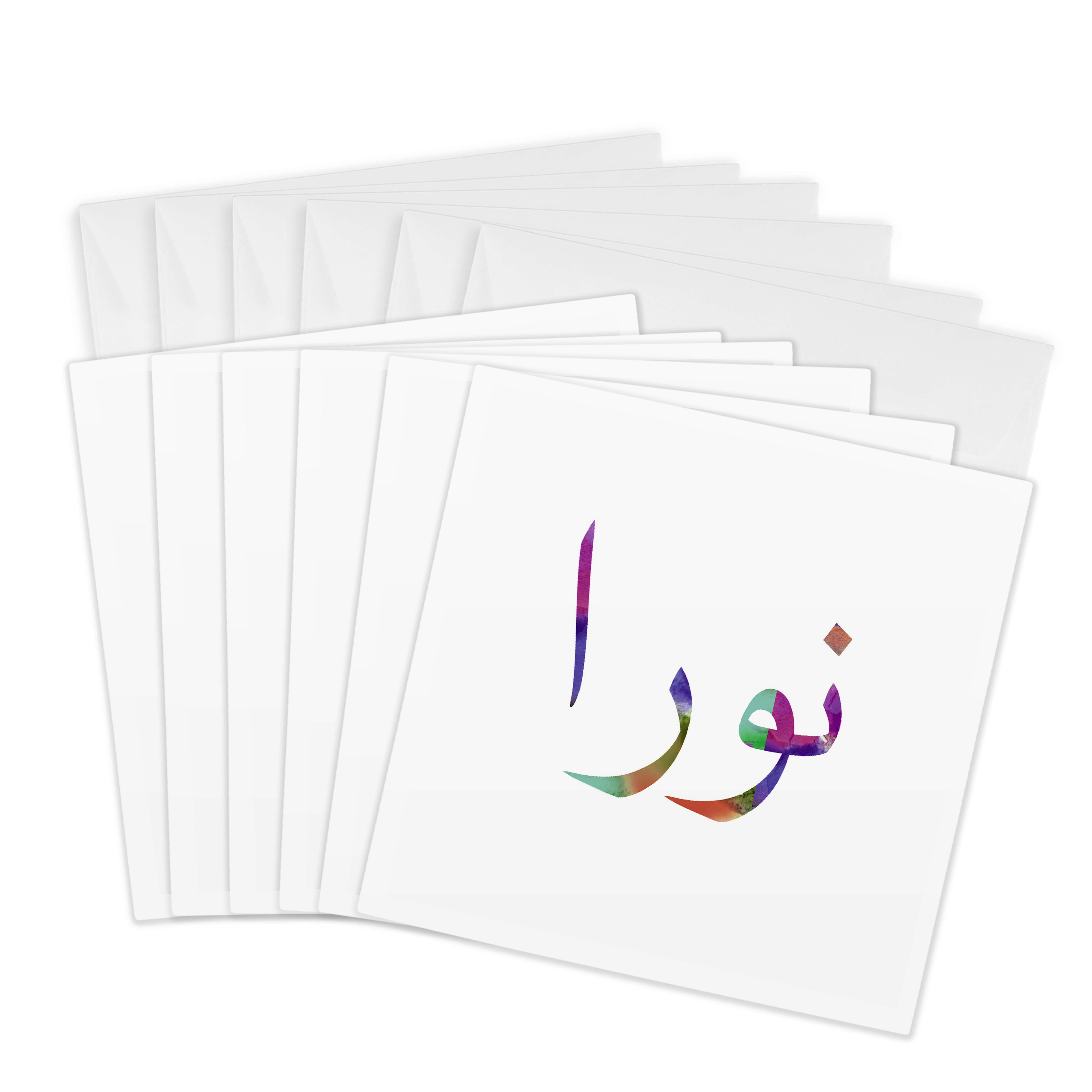 3drose, the Name Nora or Nura in Arabic Letters - Arab Name Calligraphy ...