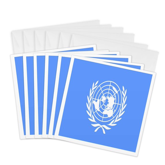 3drose, the Un Flag, 6 Greeting Cards with Envelopes - Walmart.com