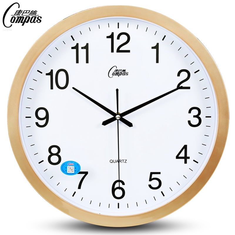 3dwf Kangbassi 16-Inch Wall Clock Living Room Bedroom Office Clock ...
