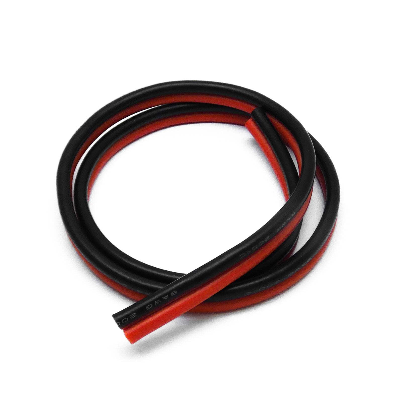 3ft 8AWG Bonded Flexible Silicone Copper Wire High Strand Count Tinned ...