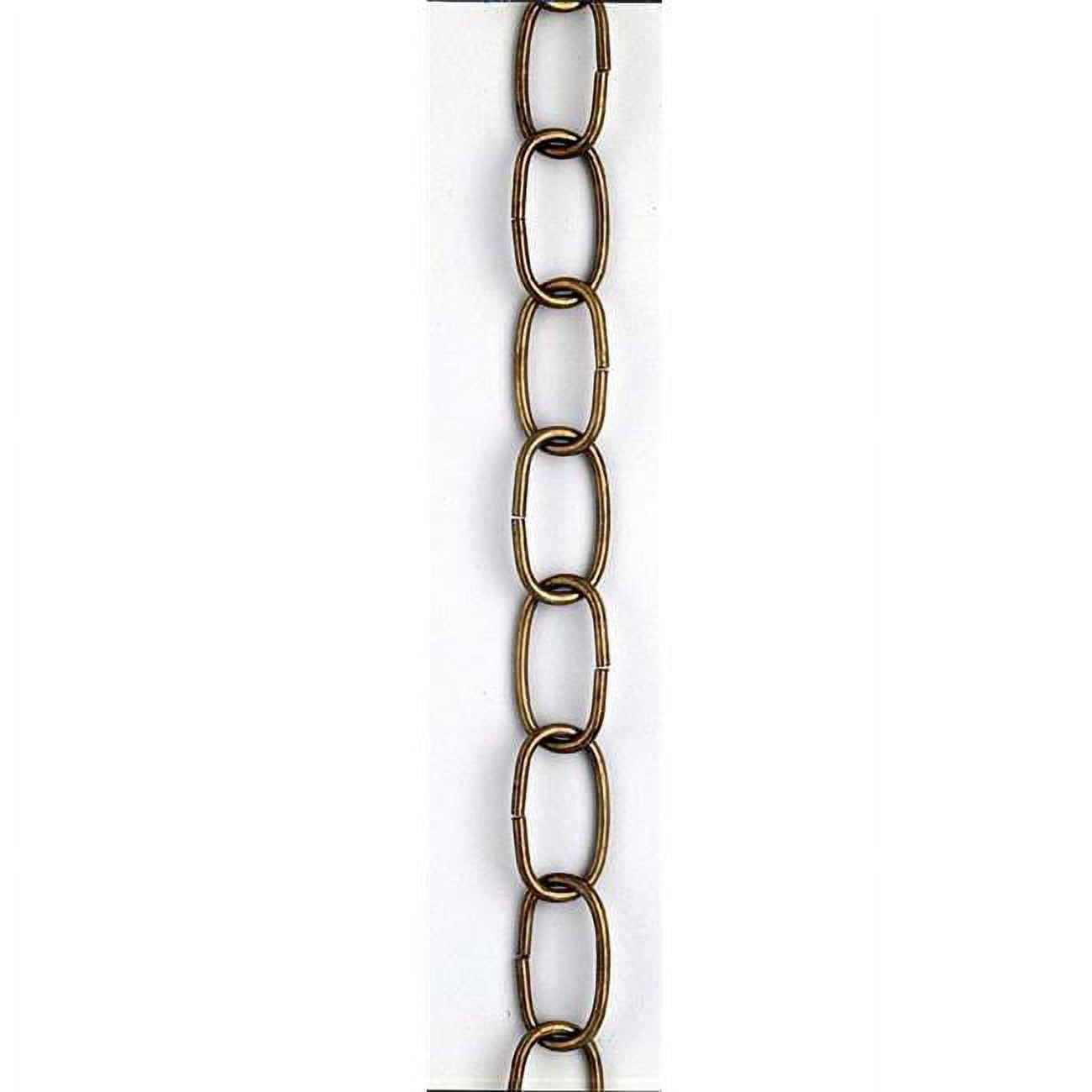 3ft. Antique Brass Decorative Oval Chain 70071 - Walmart.com