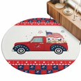 3ft Area Rug,Farm Flag Truck Washable Large Rugs Soft Non-Slip Floor ...