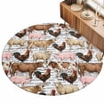 3ft Area Rug,Farmhouse Sheep Pig Chicken Cow Washable Large Rugs Soft ...