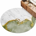 3ft Area Rug,Marble Texture Abstract Waves Washable Large Rugs Soft Non ...