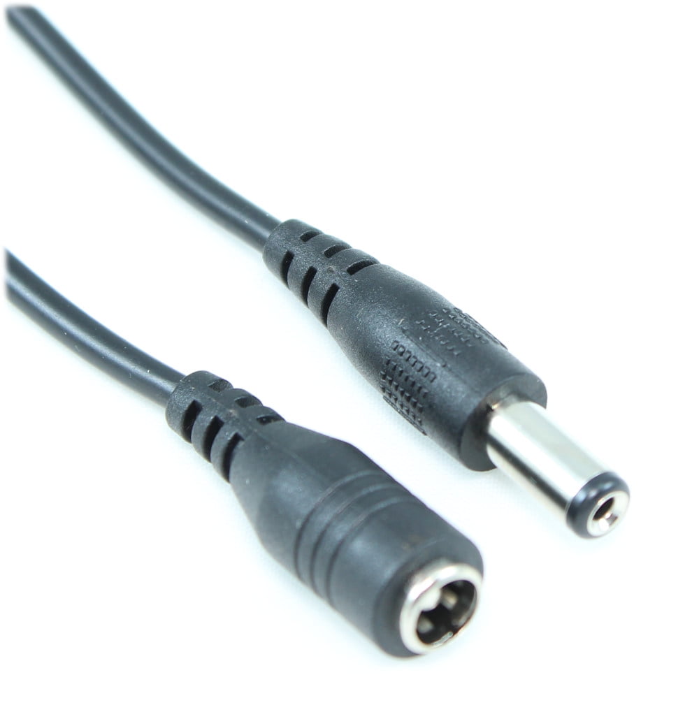 3ft Barrel Connector (5.5/2.1mm) Extension Power Cable: Computer ...