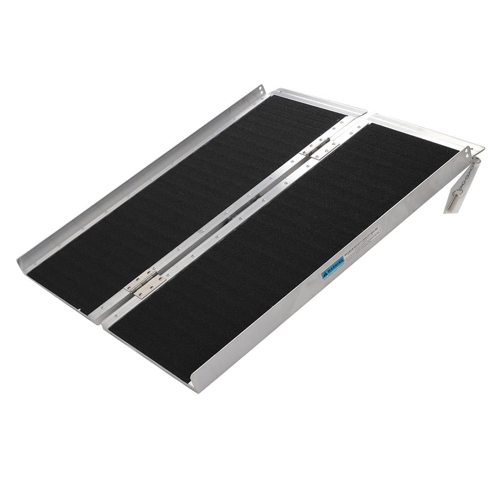 3ft Extra Wide Foldable Aluminum Alloy Wheelchair Ramp - Walmart.com