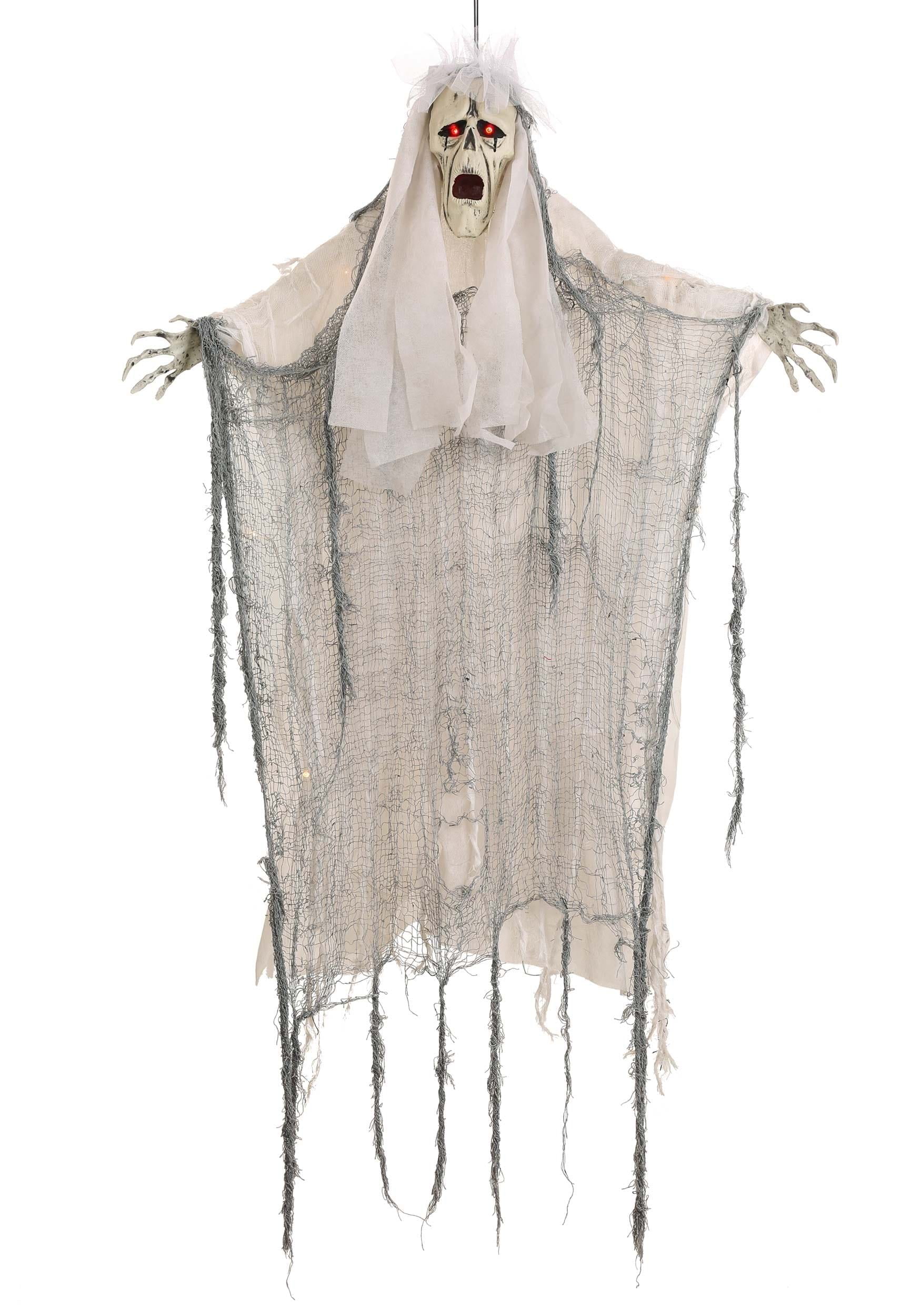 3ft Hanging Light-Up Ghost - Walmart.com