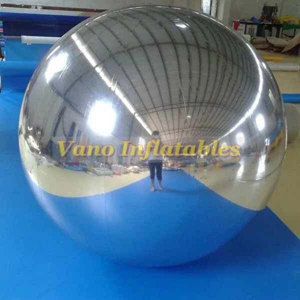 3ft Mirror Ball Inflatable Reflective Balloon Party Event Advertising ...