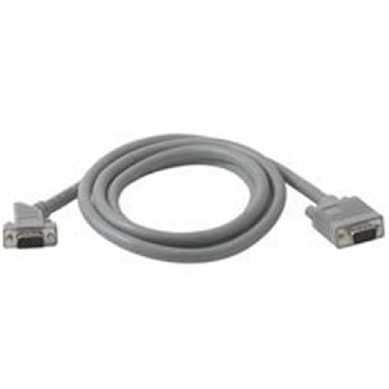 3ft PREMIUM SHIELDED HD15 M-M SXGA MONITOR CABLE (with 45 angled male ...