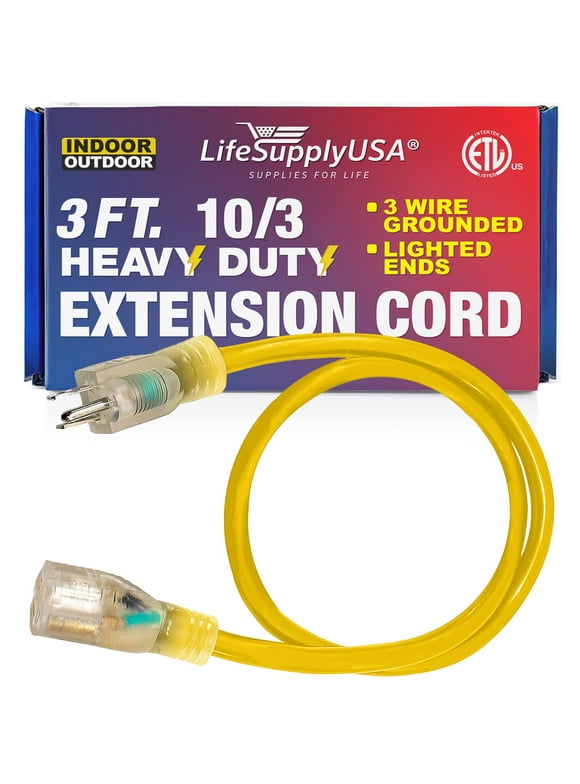 10 Gauge Extension Cords in Extension Cords by Gauge - Walmart.com