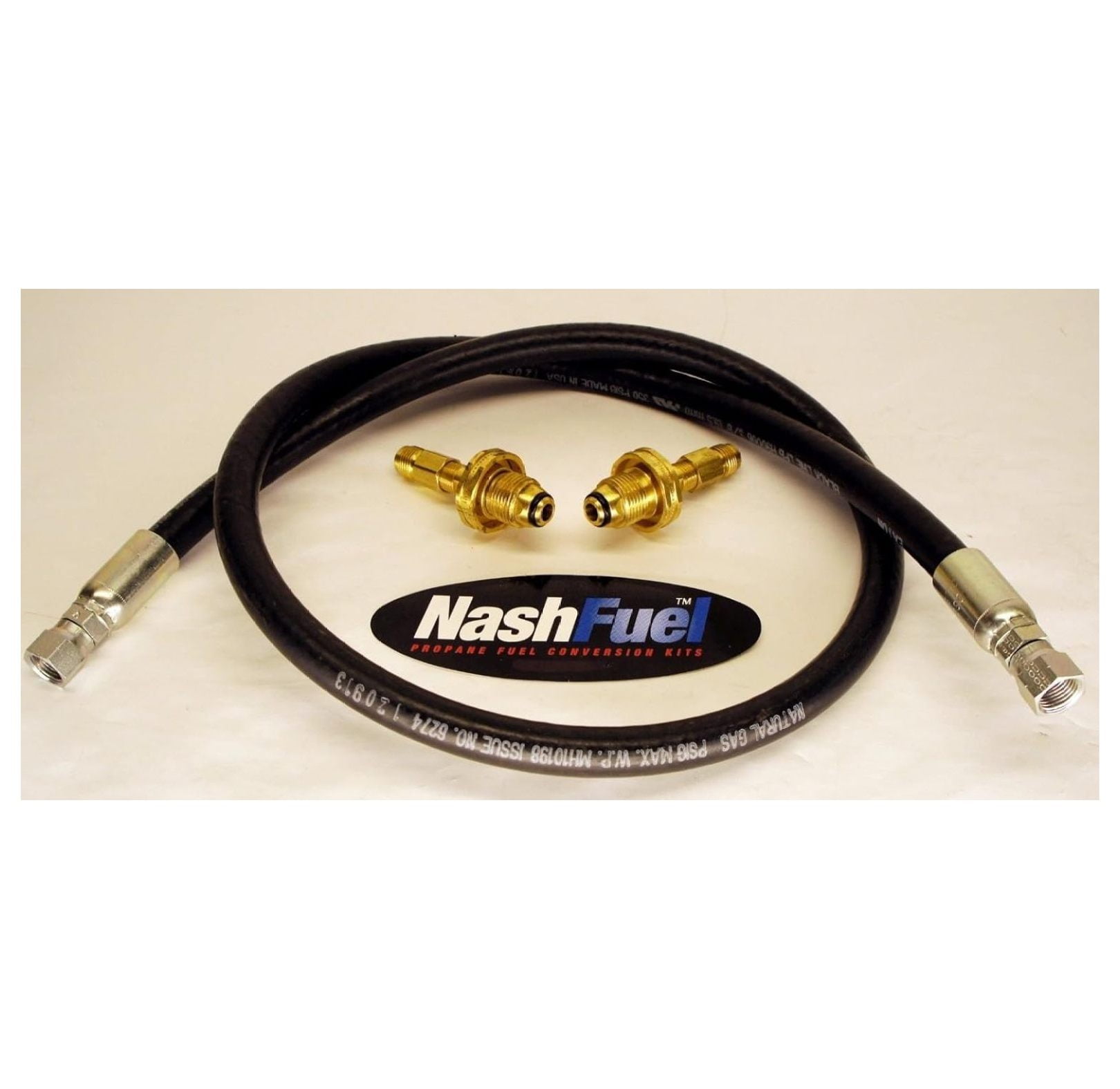 3ft Propane Male POL M.POL Adapter Hose Assembly Transfer Soft Nose ...